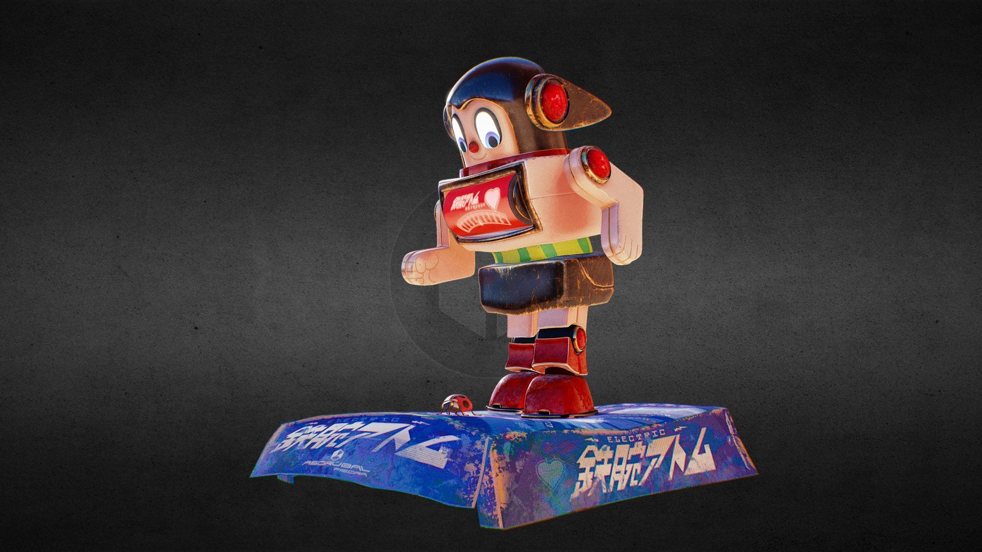 ASTRO-TOY Fanart - 3D model by asdrubal piedra (@asdrubal_piedra ...