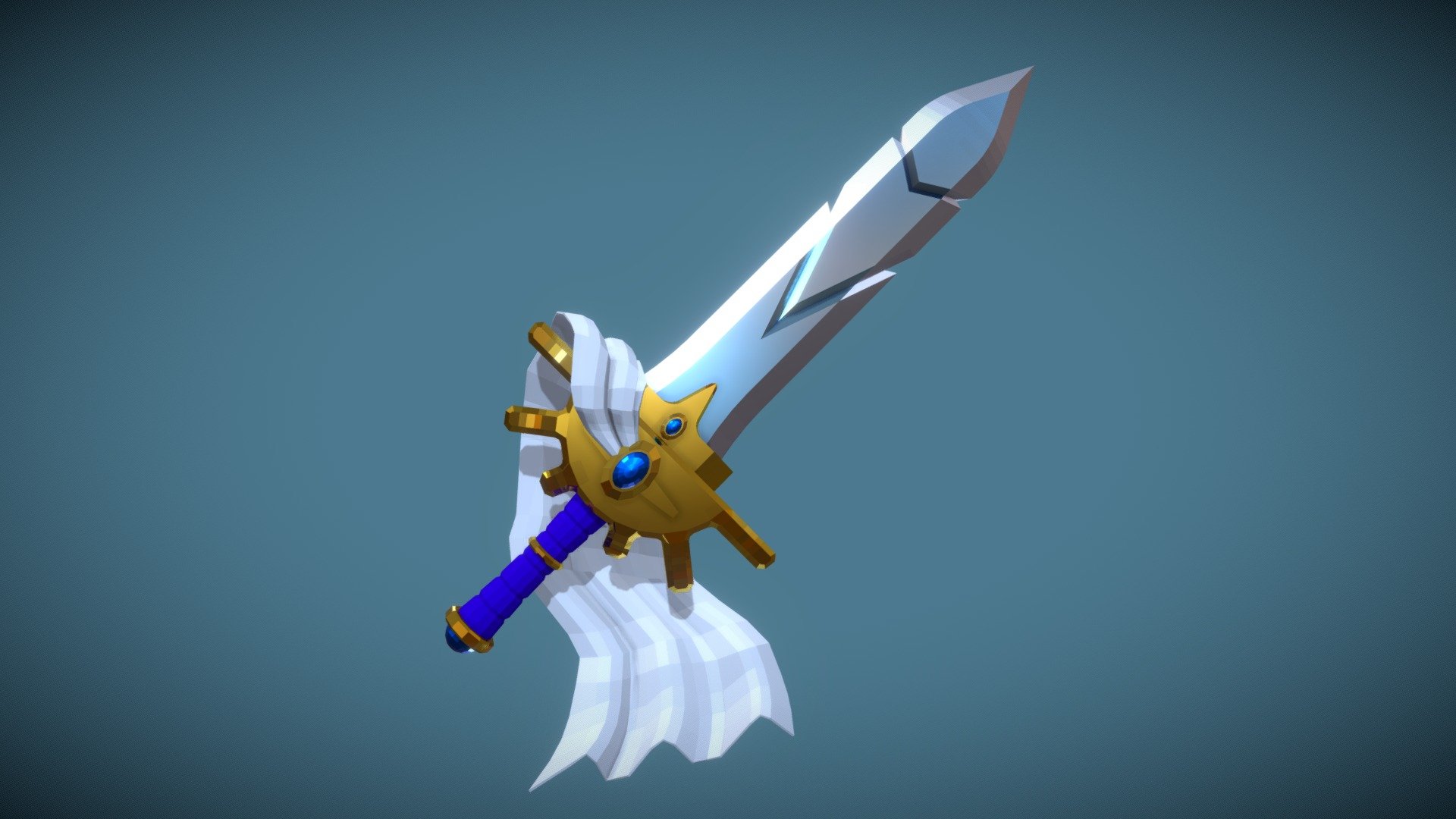 Swordtember 2024 Day 1: Hero - 3D model by Liberi Arcano (@LiberiArcano ...