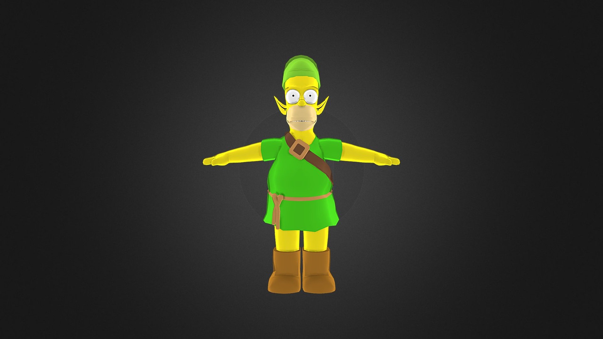 Homer Link - The Simpsons Game - 3D model by IPlay (@july272018 ...