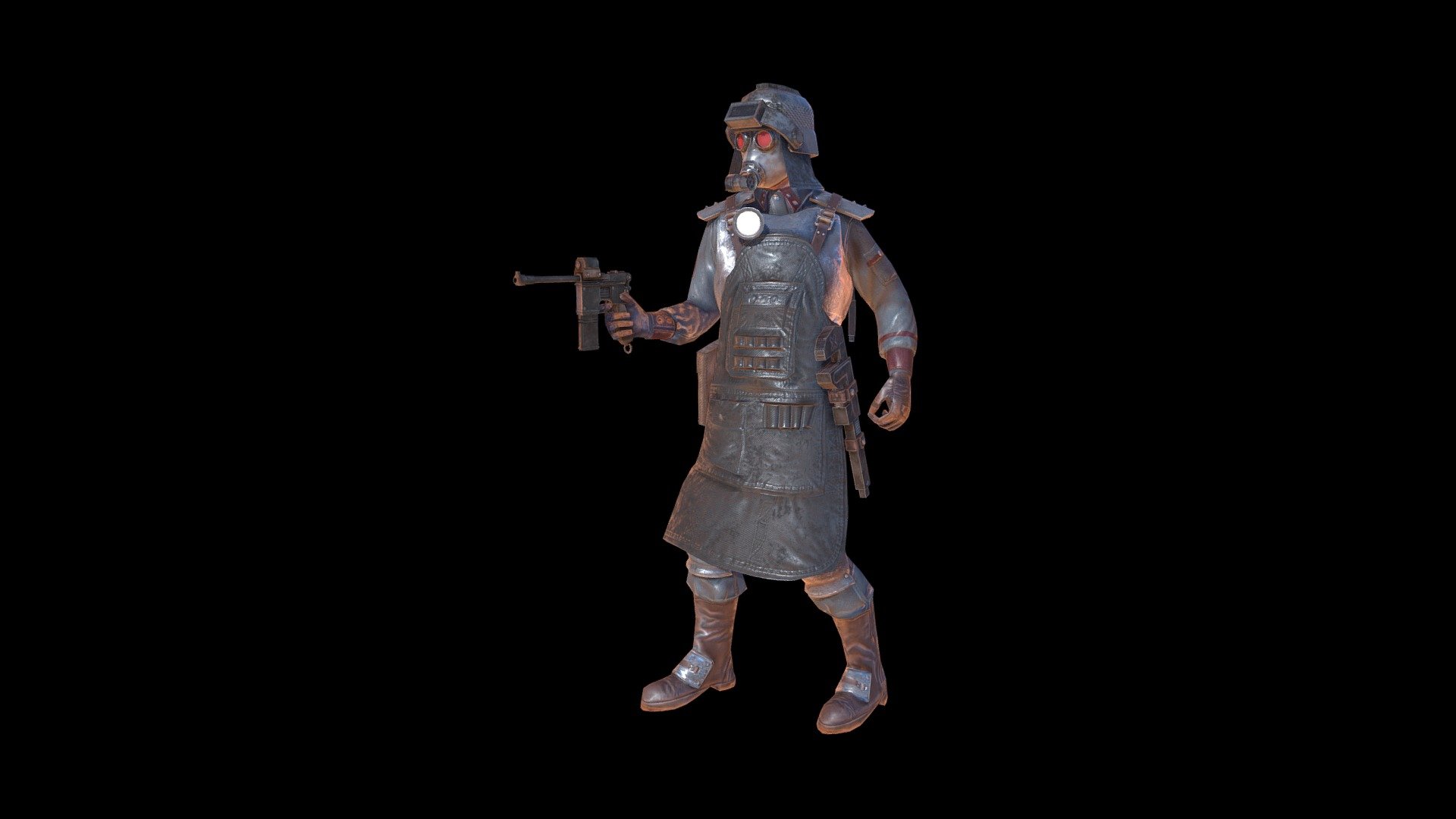Steampunk Engineer - 3D model by ThreeBox (@k9stet) [91fb2e6] - Sketchfab