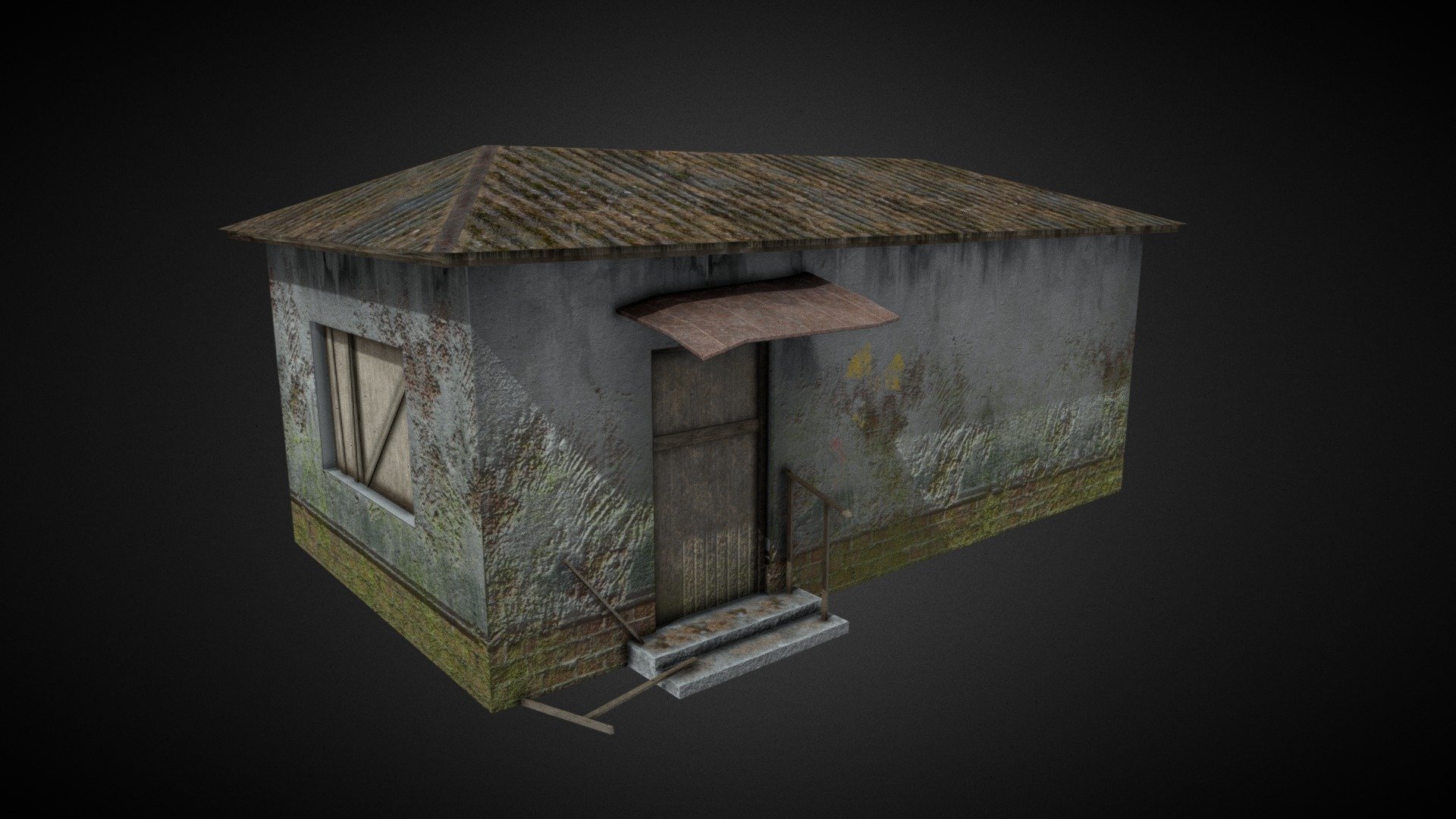 Abounded House - Download Free 3D model by _NotyGuy_ (open for work ...