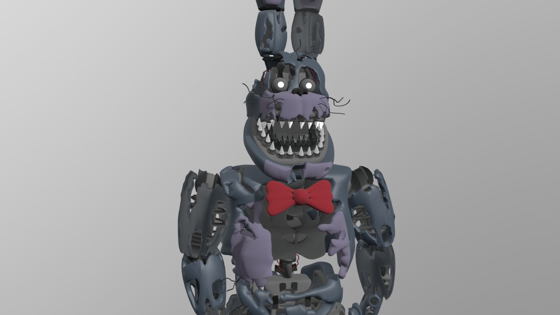 Nightmare Bonnie V1 - Download Free 3D model by Anerse [91fd10c ...