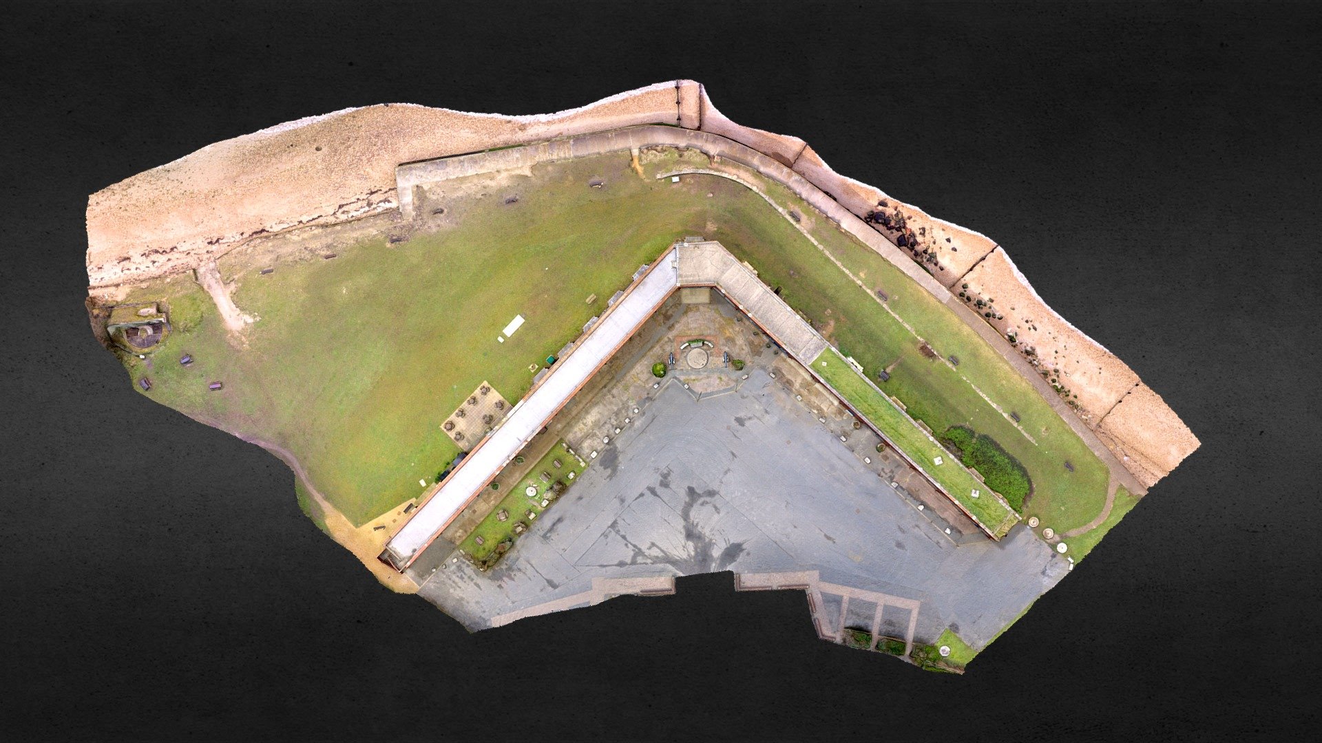 Fort Victoria, Isle of Wight - 3D model by Maritime Archaeology ...