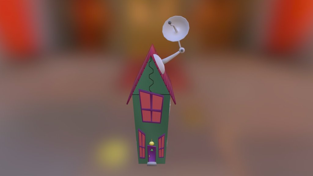 Invader Zim House - Download Free 3D model by tailstiny ...