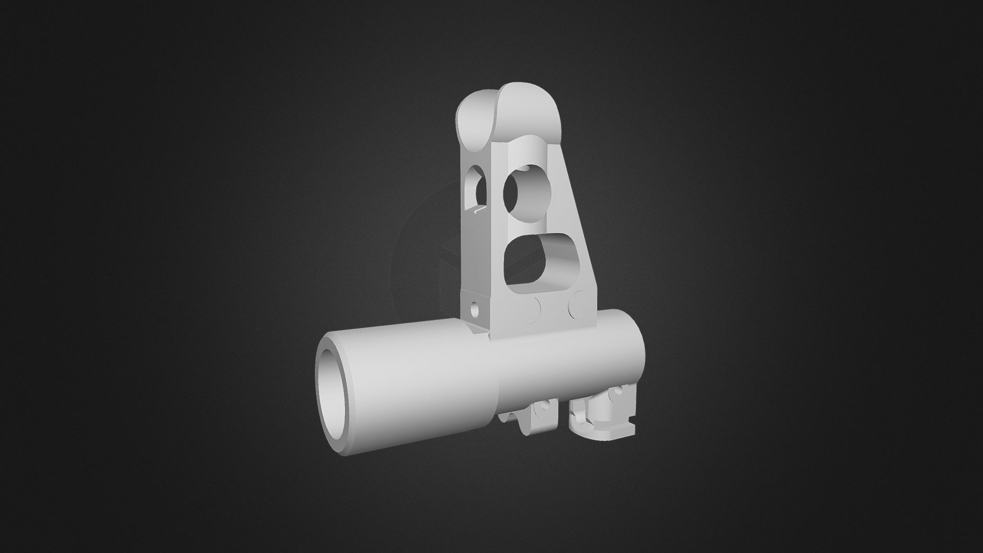 AK-74M Front Sight - 3D model by ReddyTheYeddy [91fe176] - Sketchfab