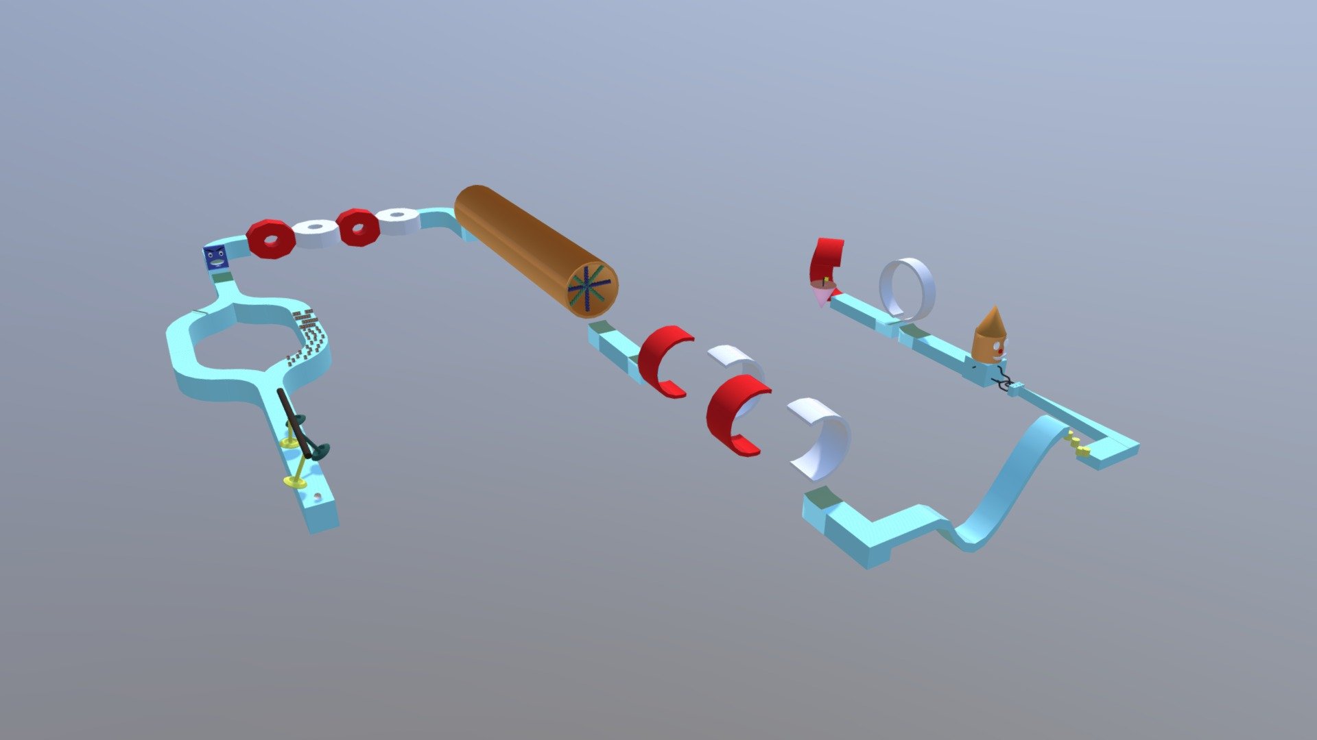 Marble Race Course - 3D model by ymundhra [9200b55] - Sketchfab