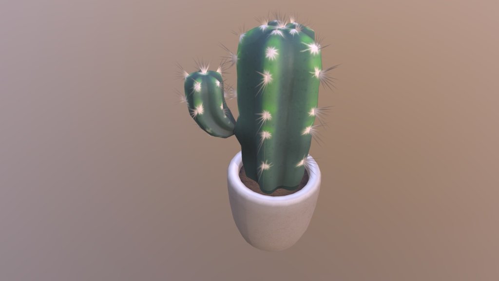 Cactus - 3D model by apielotje [92018af] - Sketchfab