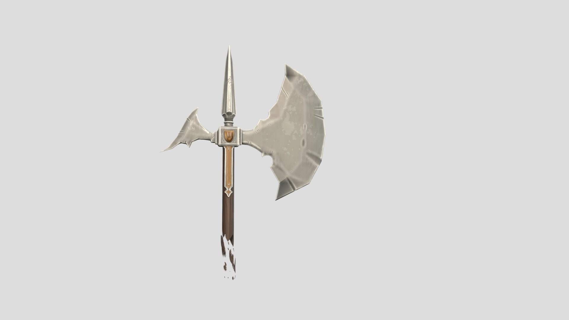 Halberd Stylized - Download Free 3D model by MizuShiba [92023f5 ...