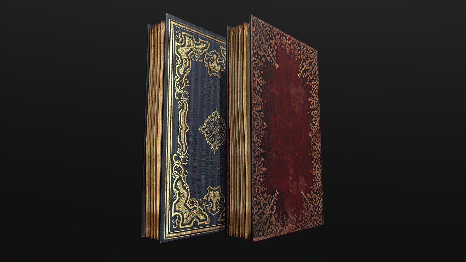 Book Collection 0001 - Buy Royalty Free 3D model by Smith (@smithedits ...