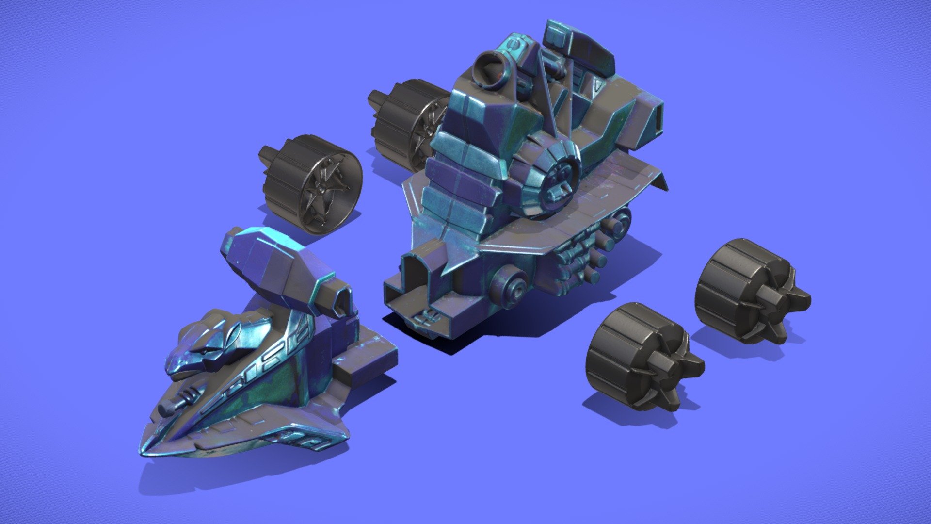 80s MOTU VEHICLE 02 - 3D SCAN - Buy Royalty Free 3D model by ...