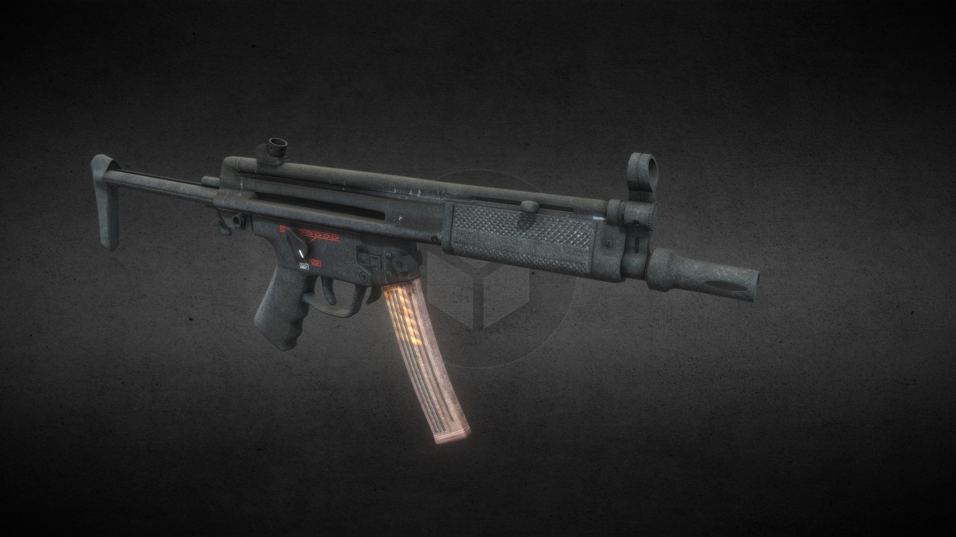 Mp5 - 3D model by ayhancerci [92033d2] - Sketchfab