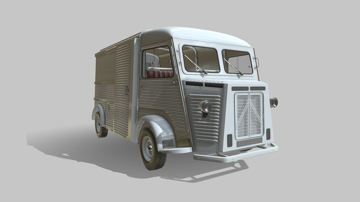 Microbus 3D models - Sketchfab