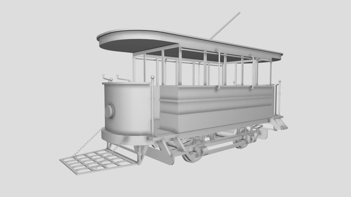 Tram 3D models - Sketchfab