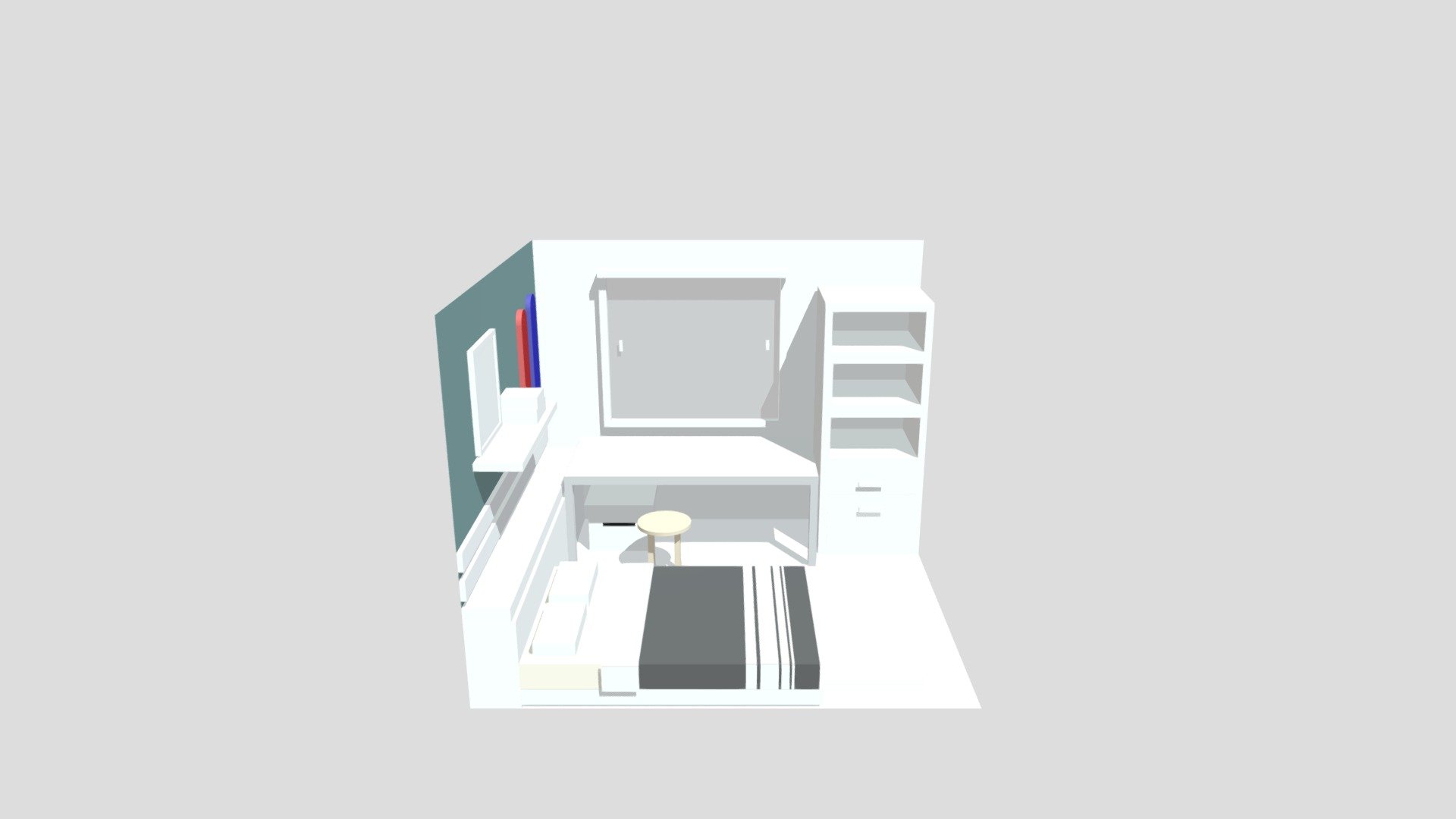 CHUMBAKA Bedroom - Download Free 3D model by ElianaChanSze [920523f ...