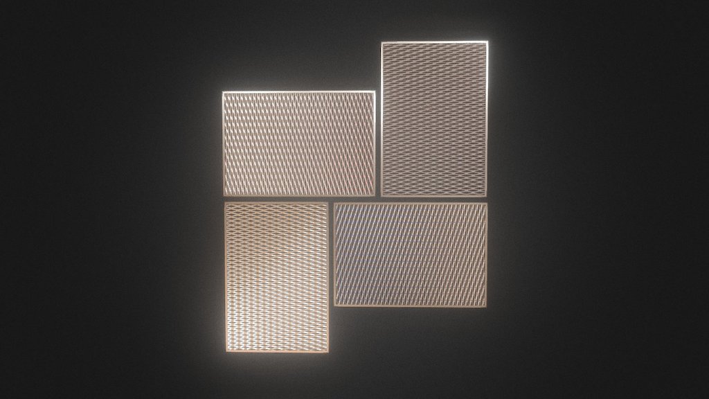 EyeTech expanded metal mesh - 3D model by LYC (@joelyons) [9205b64 ...