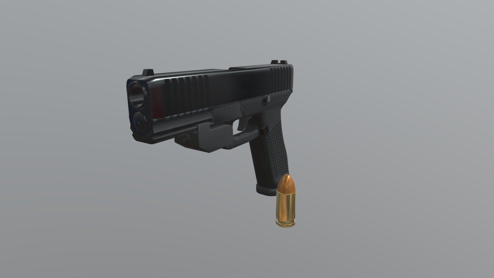 Gun 17 - Download Free 3D model by >DanoDrevo