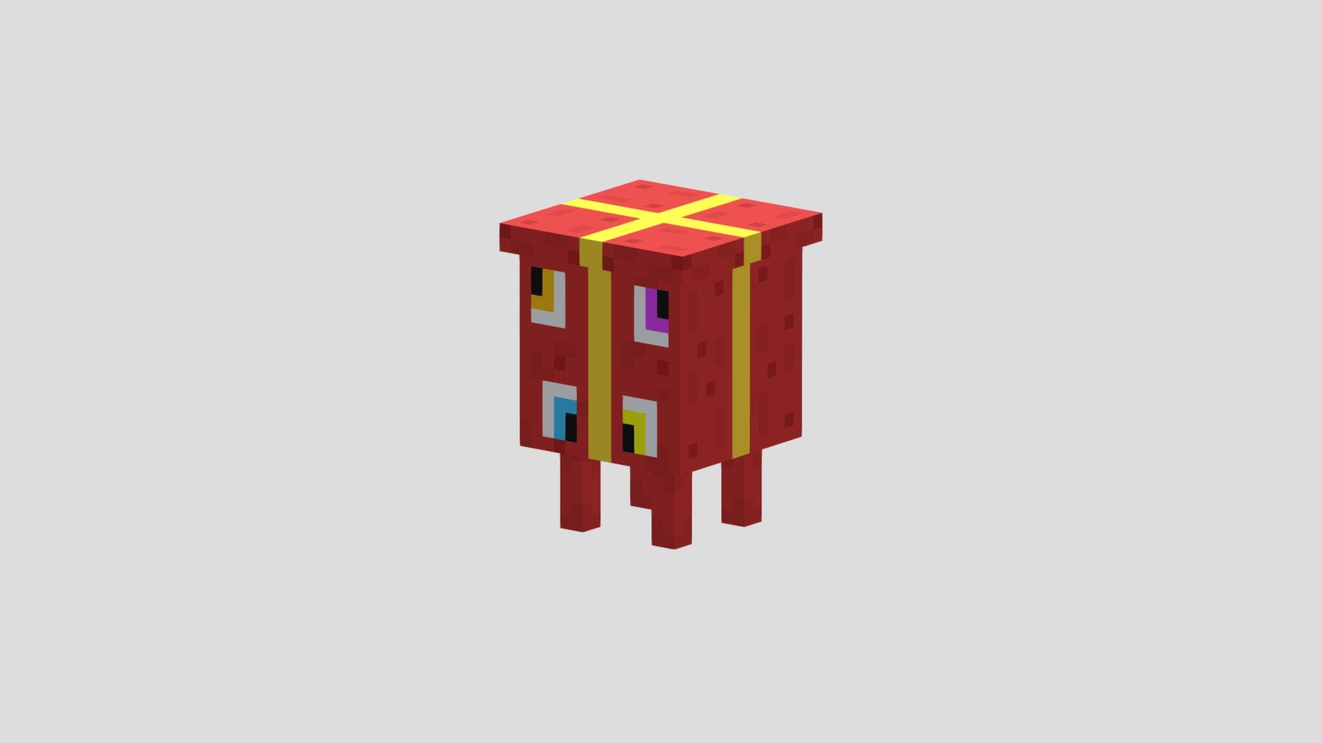 Present Monster - 3D model by Paint_Cat_7 [920799b] - Sketchfab