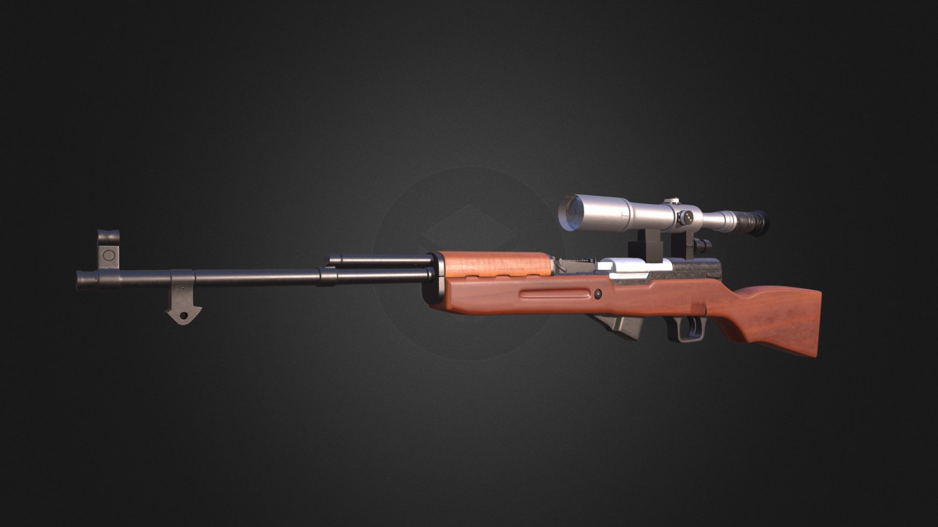 Rifle - Buy Royalty Free 3D model by omkarb (@omkarbonline) [9207fca ...