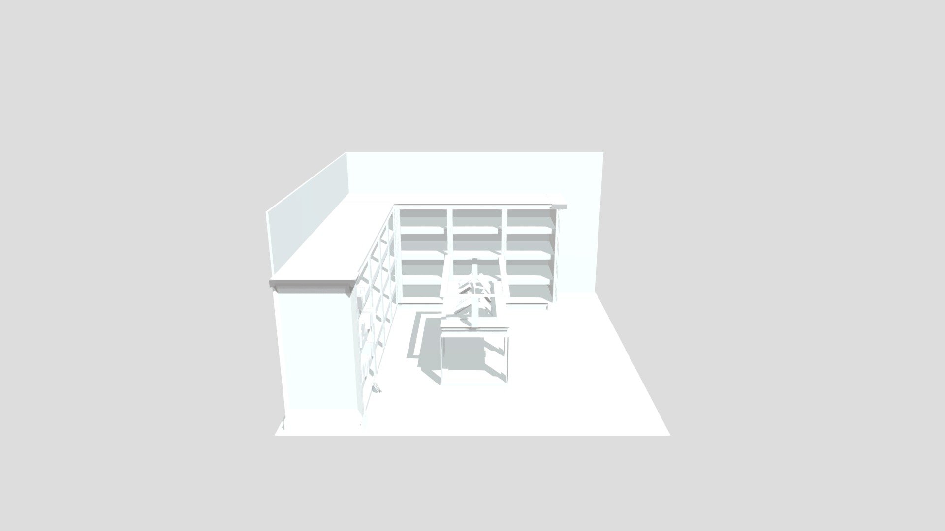 Bookman_ Library - 3D model by VeeBeeman [9208789] - Sketchfab
