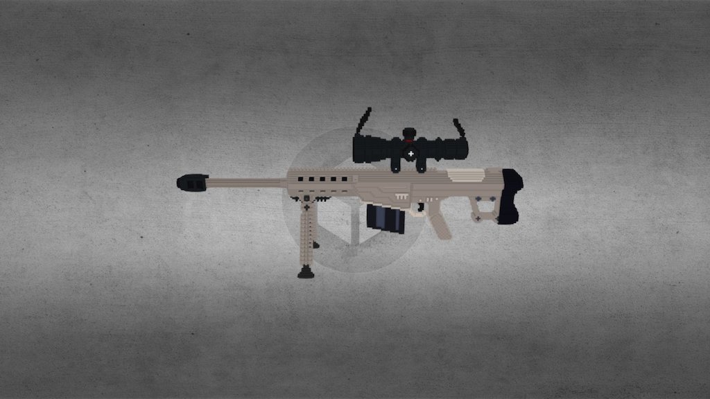 Barrett M82 [By HalfDAS] - 3D model by SirHalfDAS (@HalfDAS) [9209039 ...
