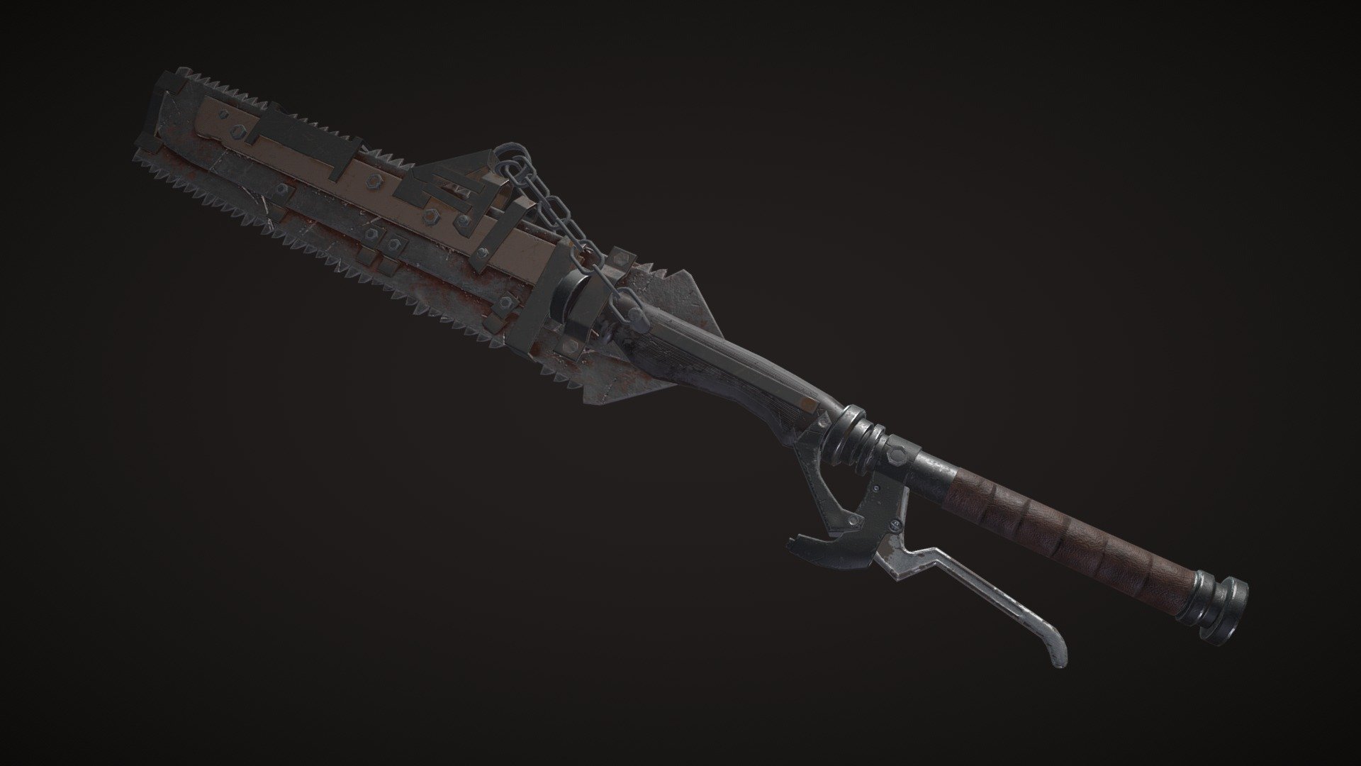 Herbicidal makeshift sword - 3D model by Sam Mussly (@MusslySam ...