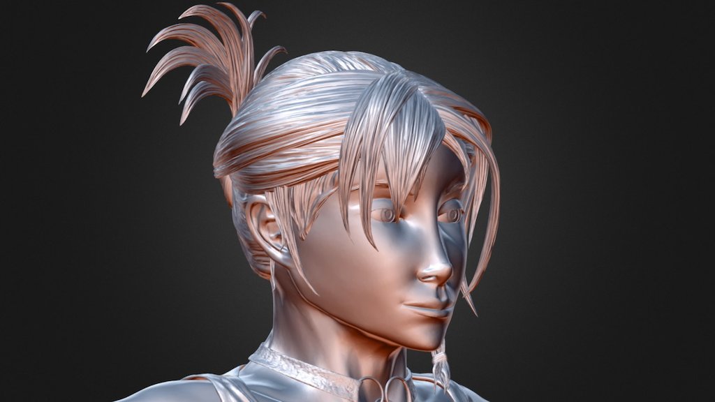 Sci-Fi Samurai (No Armor) - 3D model by kkolodzie [920a976] - Sketchfab