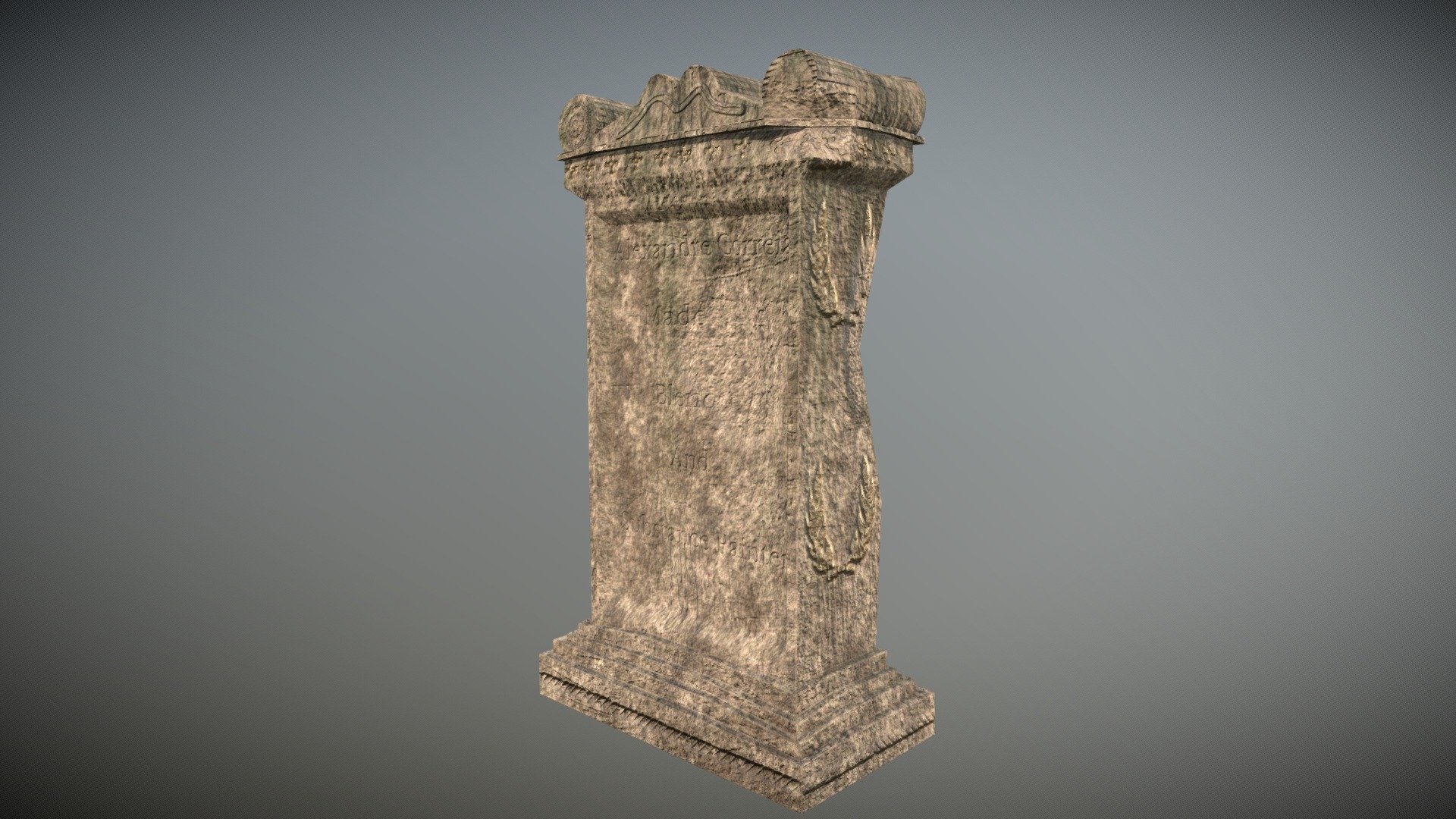 Roman Altar - 3D model by Alexandre Correia (@Alexouman) [920afcd ...