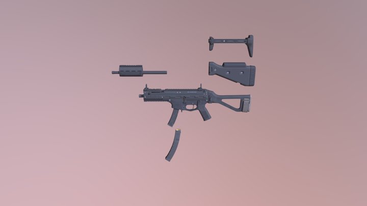 Ump45 3D models - Sketchfab