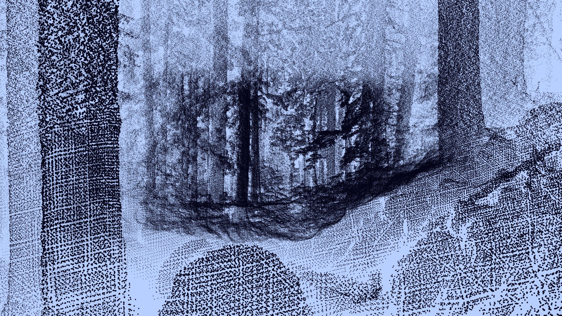 Forest, lidar 3D scanning - Buy Royalty Free 3D model by Deeper ...