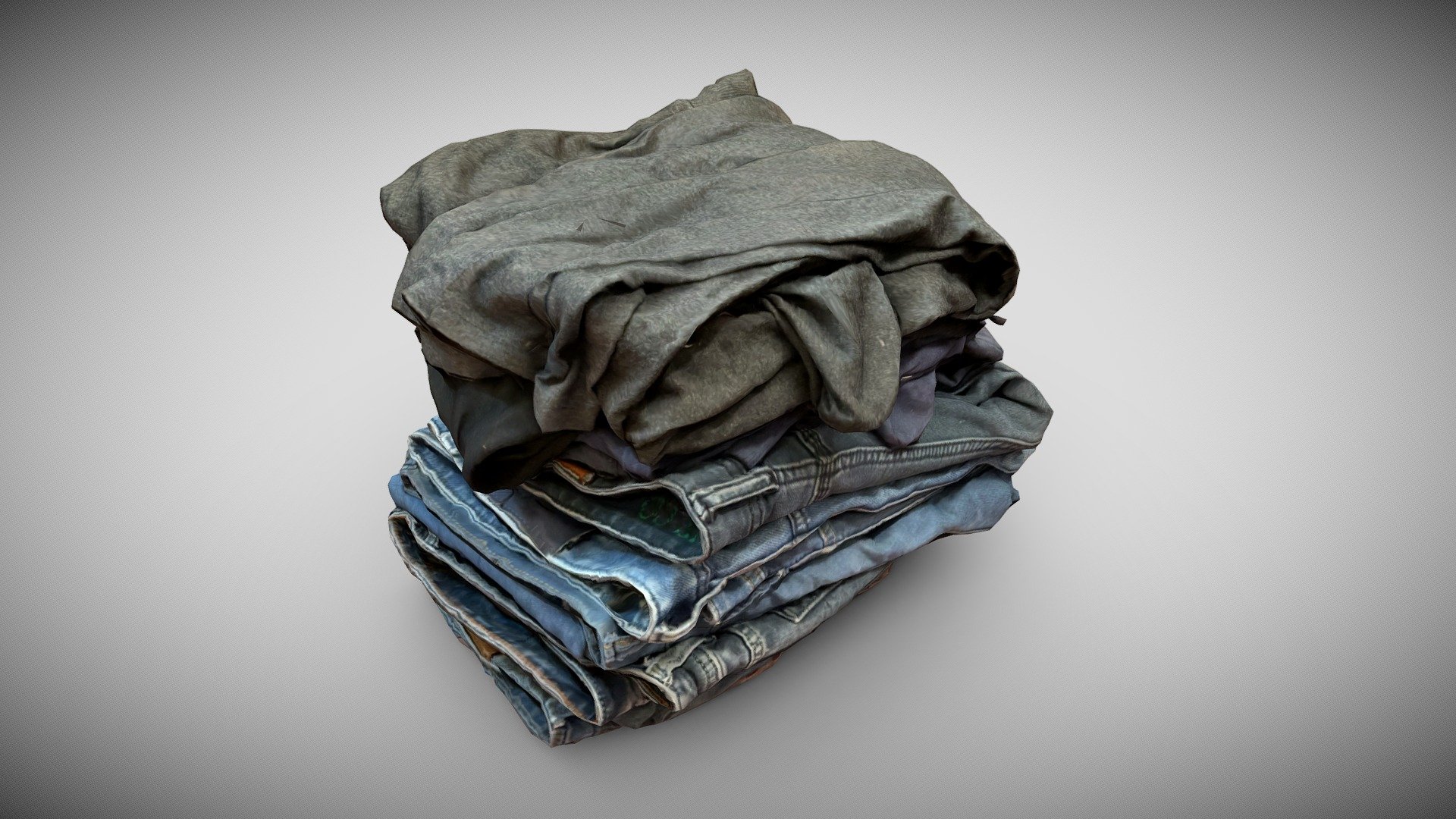 Pile of Clothes 3 - Buy Royalty Free 3D model by Samad.Ahmed [920f1c1 ...