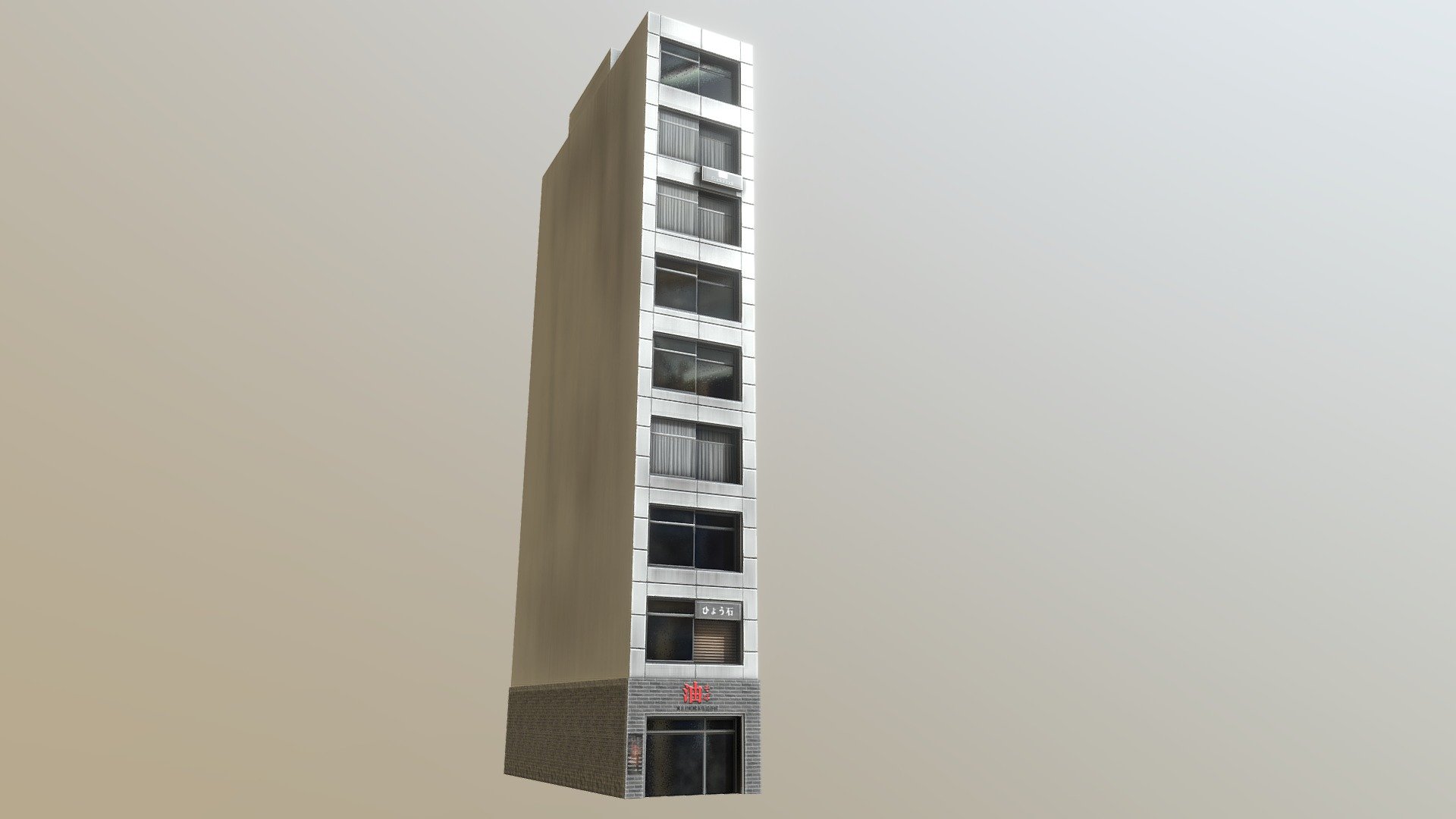 City building #6 - 3D model by andydp (@andydp112) [9210775] - Sketchfab
