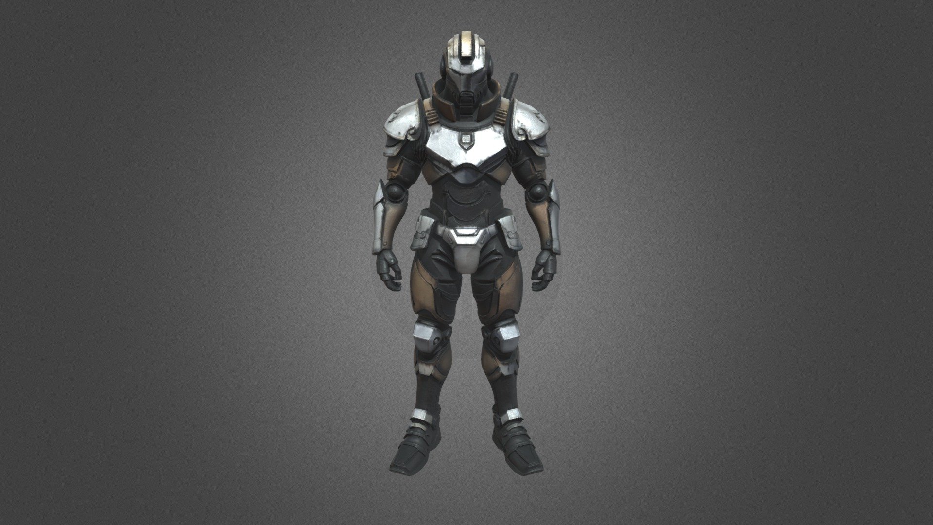 Rodin AI generated scifi armor test 1 - Download Free 3D model by ...