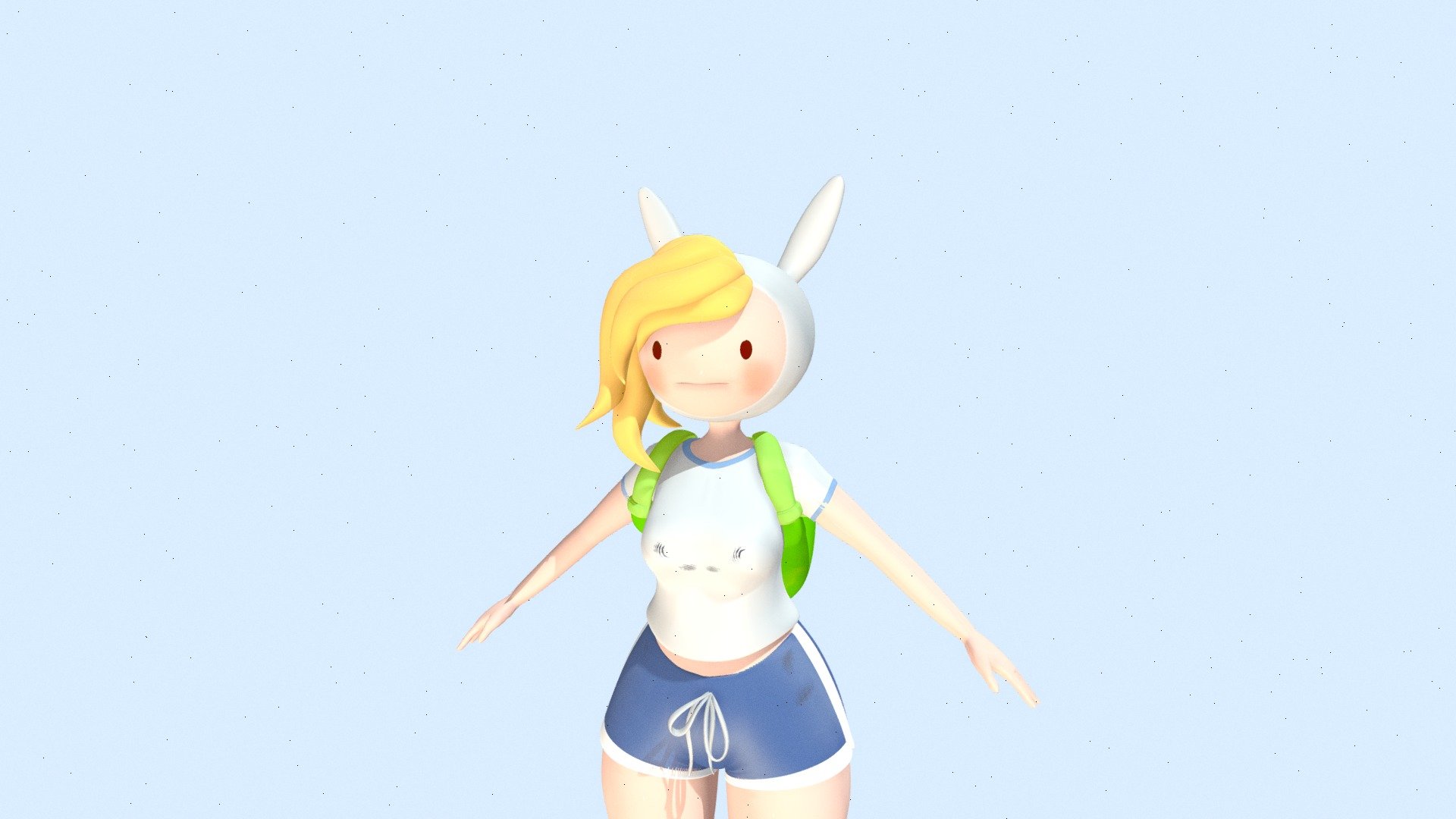 Fionna the human girl (outfit 2) - Download Free 3D model by RoyMiller1 ...
