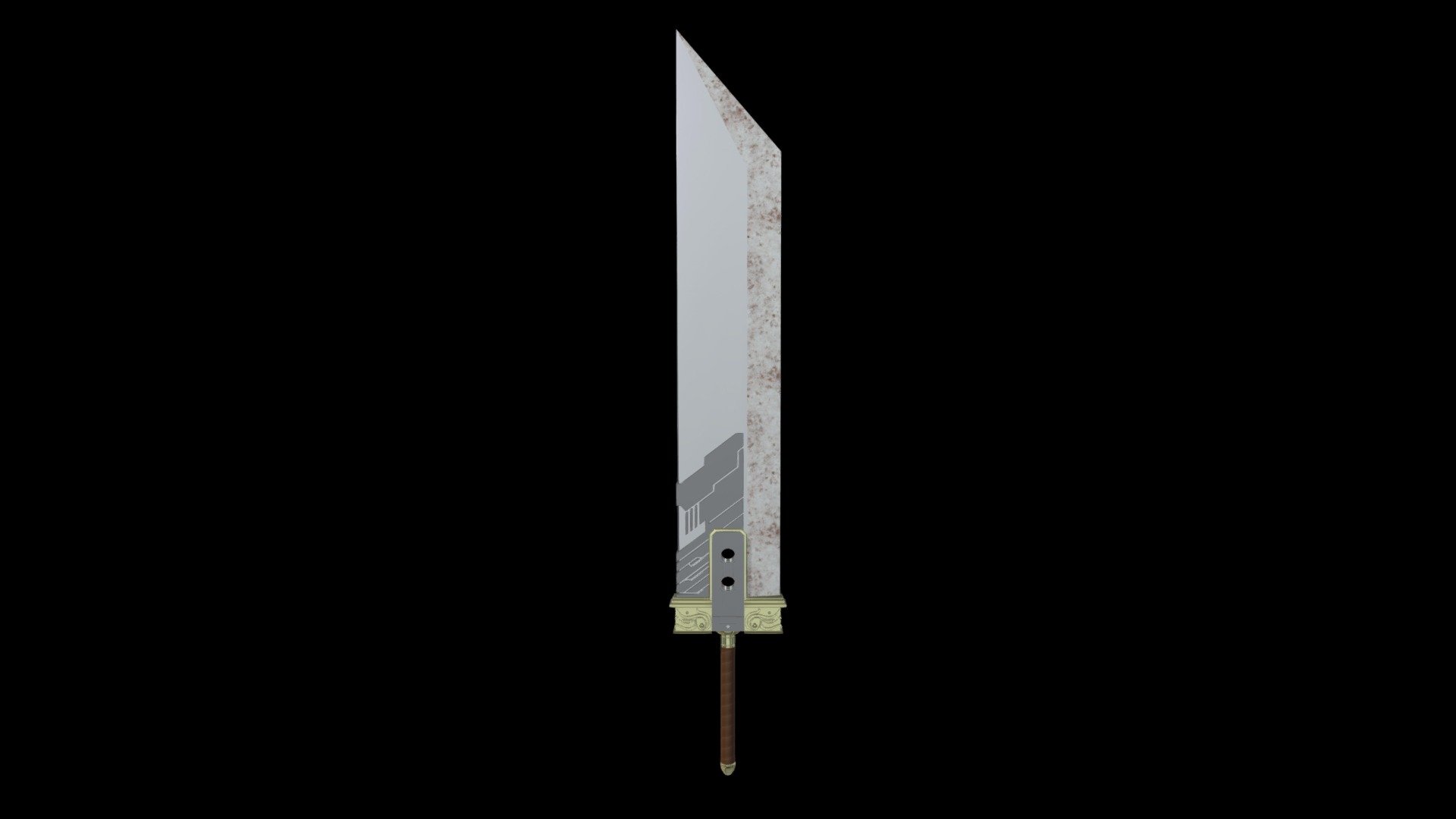 Buster Sword (Final Fantasy VII) - 3D model by Matthew.Glader [9214dc5 ...