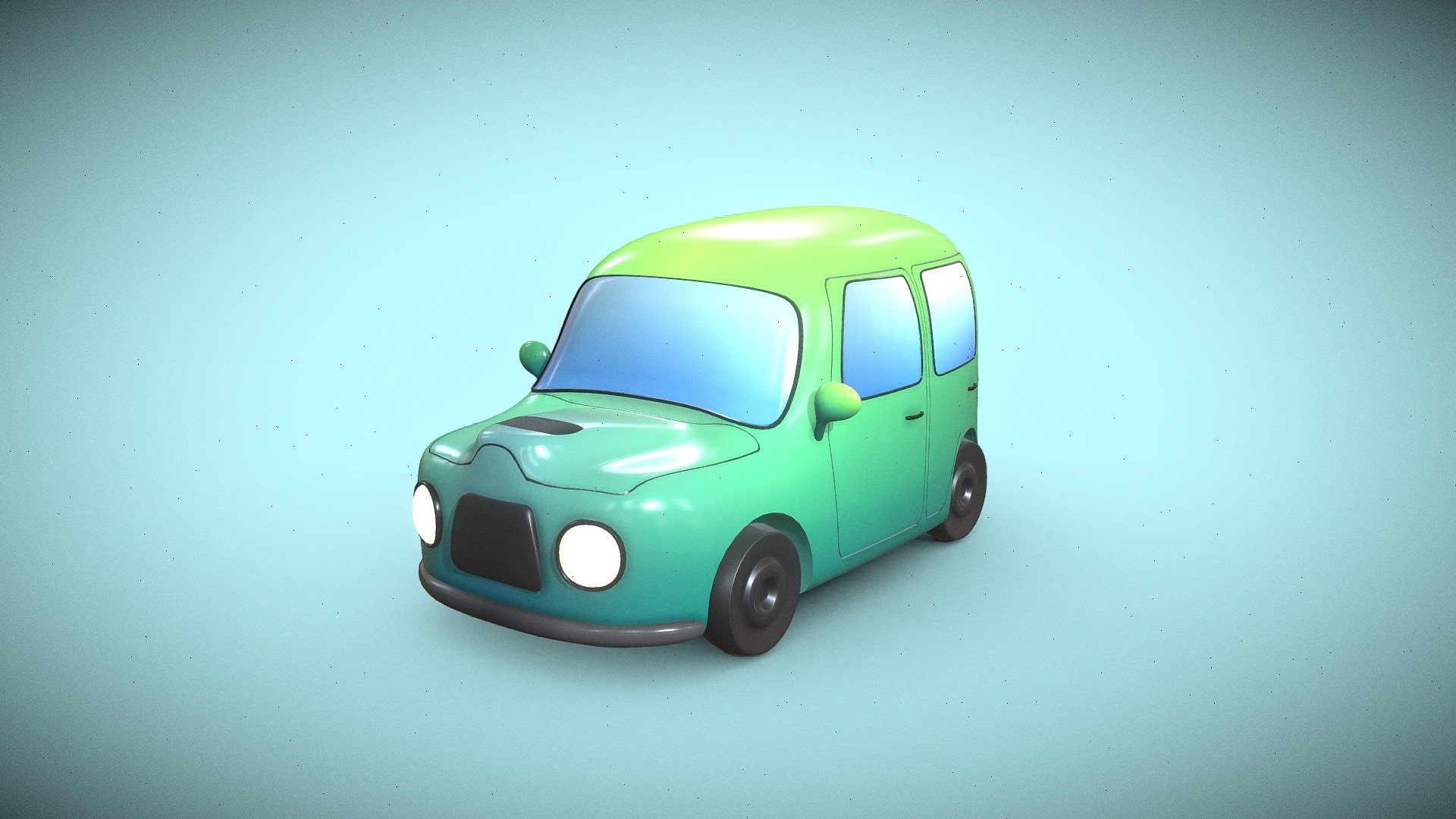 Stylized Car - Buy Royalty Free 3D model by wingstech.3d [92151ee ...