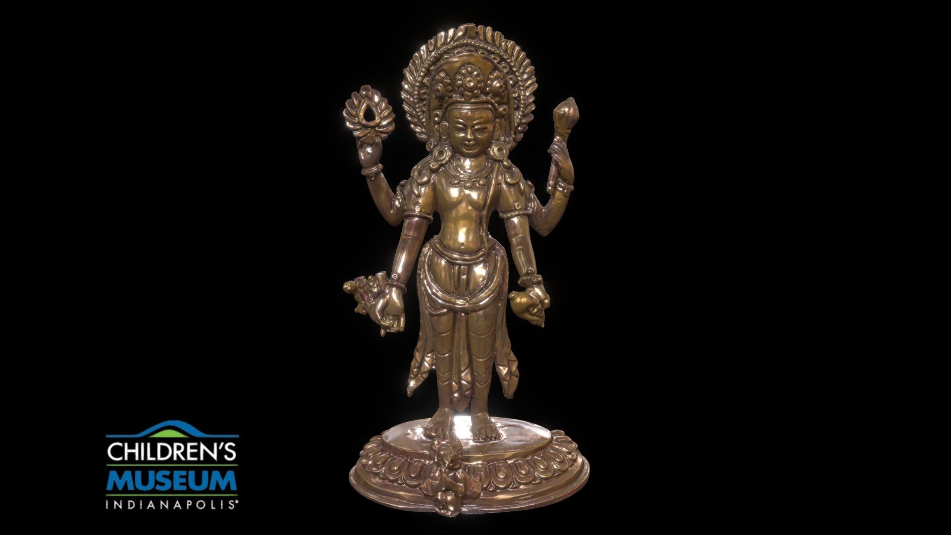 Lakshmi - 3D model by IU Indianapolis University Library (@IUI ...