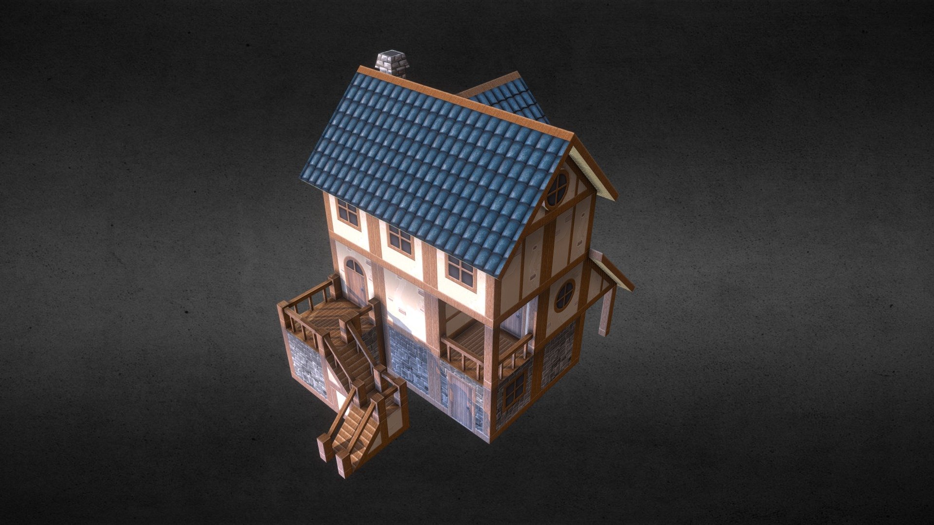 RTS House 12 - 3D model by Dragan Maric (@neptunq) [9215b3c] - Sketchfab