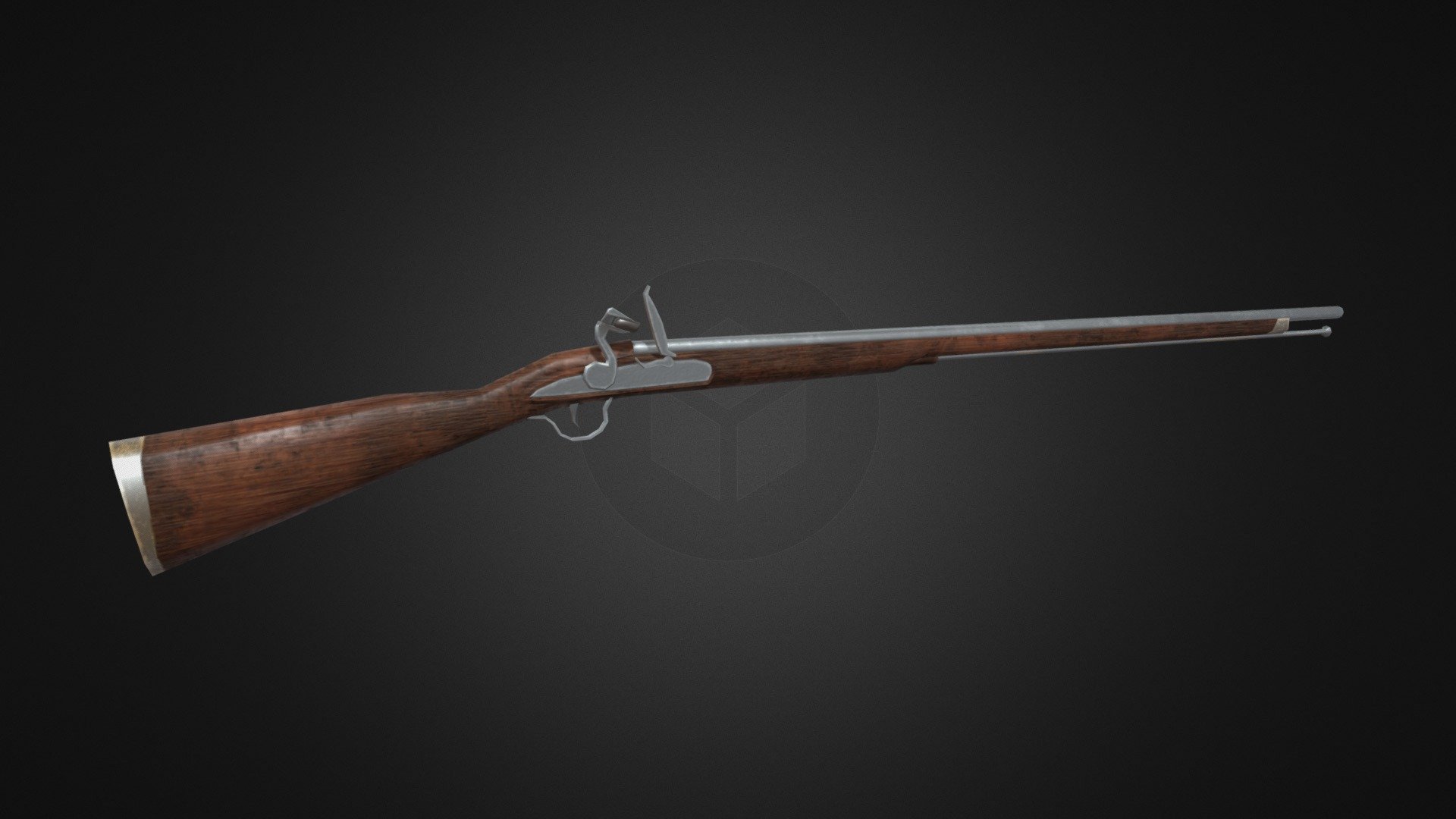 Flintlock Musket - 3D model by Clo7er [9217b92] - Sketchfab