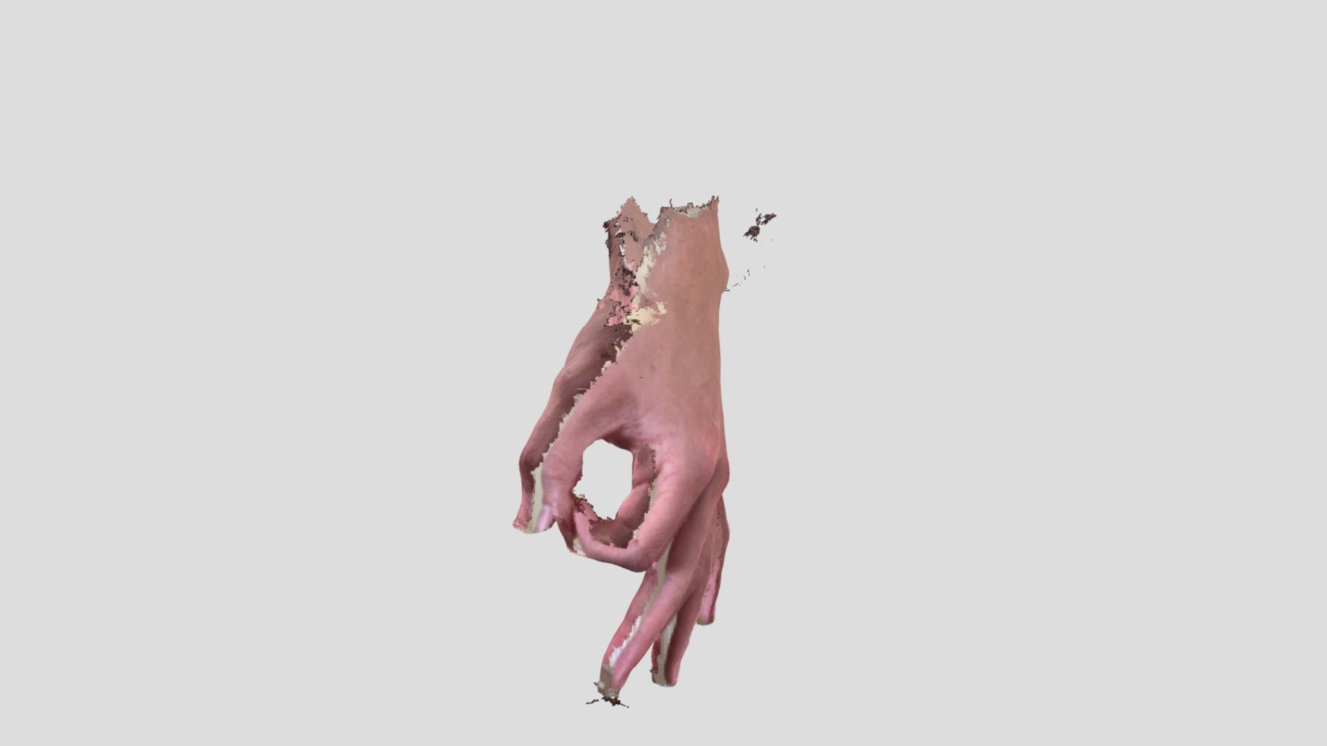 Ok hand 2 - Download Free 3D model by albertomq [9217d50] - Sketchfab