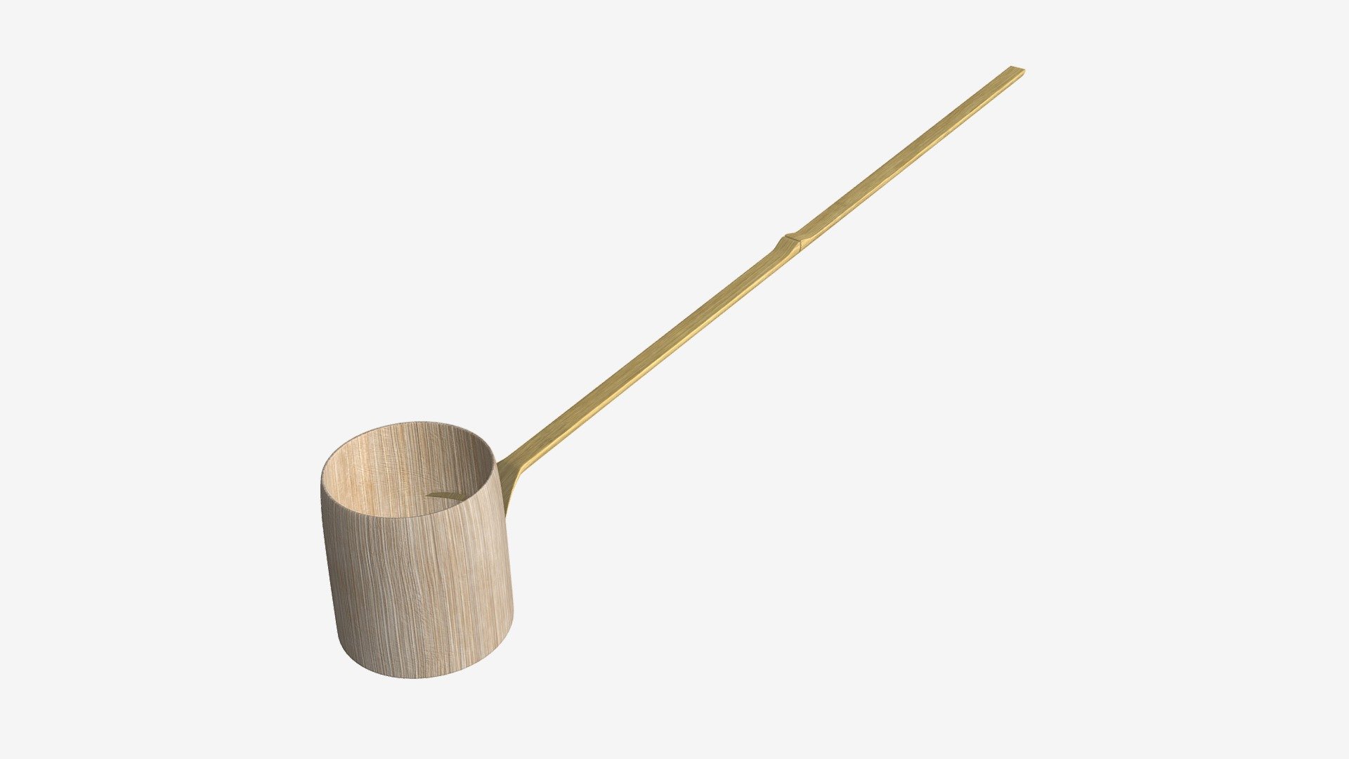 Japanese Ladle for Tea Ceremony - Buy Royalty Free 3D model by HQ3DMOD ...