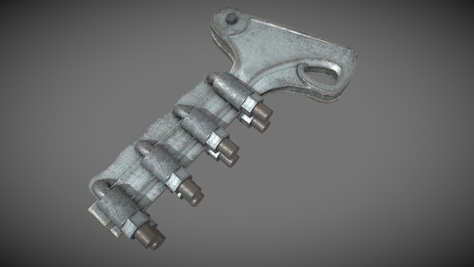 Grapa de amarre - 3D model by XperienciaVirtual [921b50b] - Sketchfab