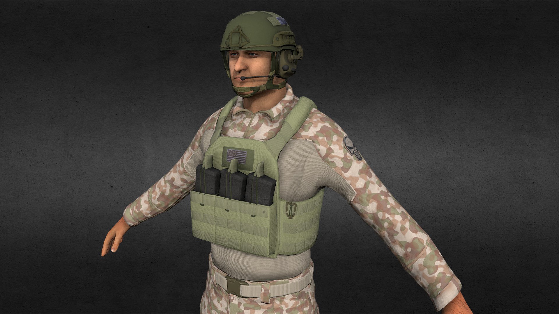 Devgru_1 (CC0) - Download Free 3D model by britdawgmasterfunk [921b6c4 ...