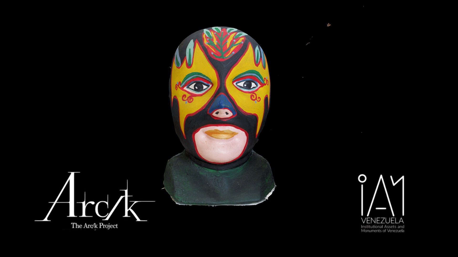 Luchador Mask (Version 1) - 3D model by arck-project [921bad1] - Sketchfab