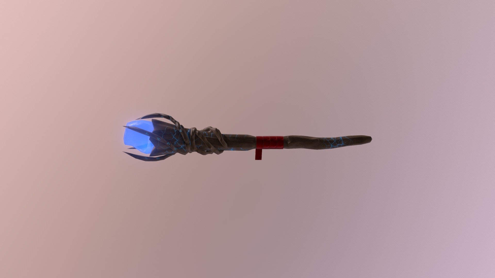 Woodland Staff - 3D model by Mau (@Rootlan) [921d055] - Sketchfab