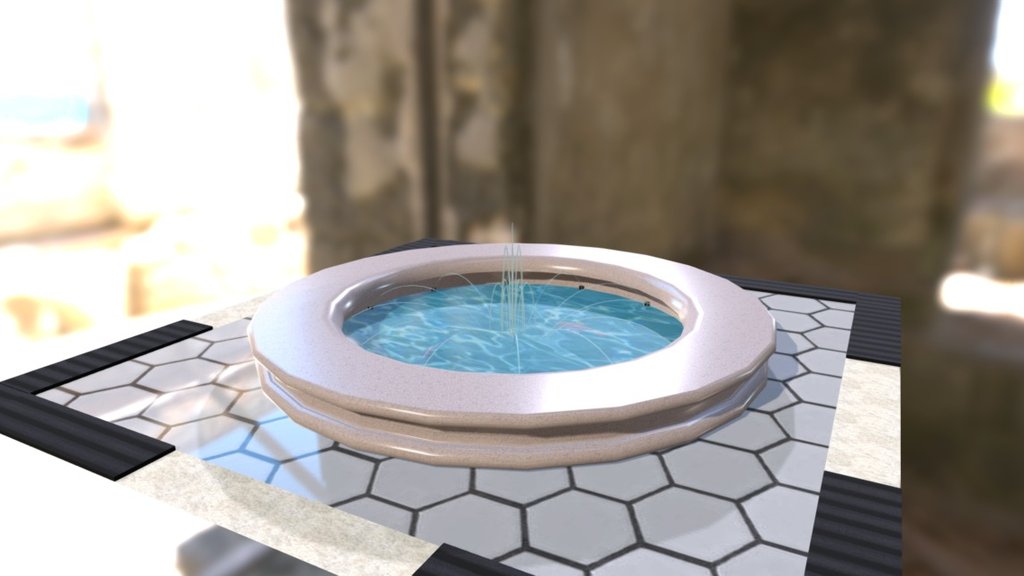 Fountain - 3D model by lmwxmax [921d314] - Sketchfab