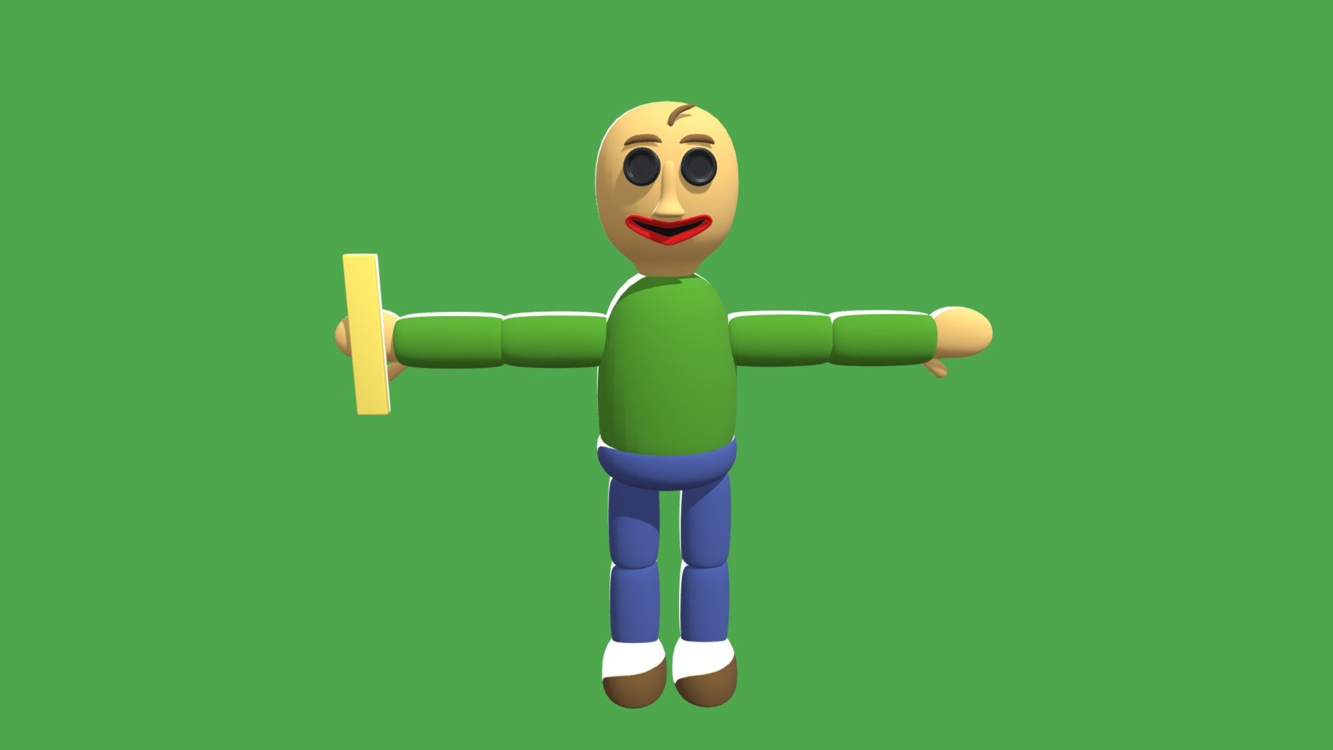 Baldi Doll - Download Free 3D model by Kae Games Official (@kaelynb475 ...