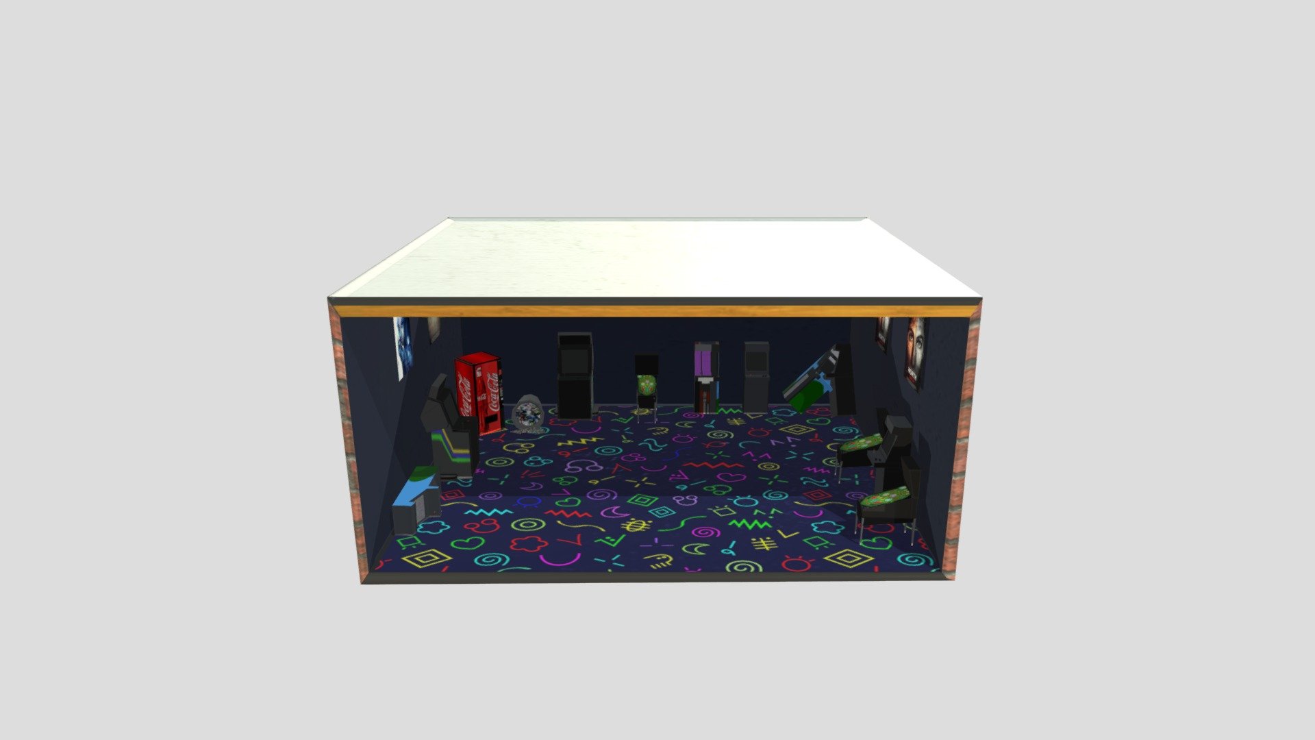 8_1_Arcade - 3D model by matthew.boone0327 [9222180] - Sketchfab