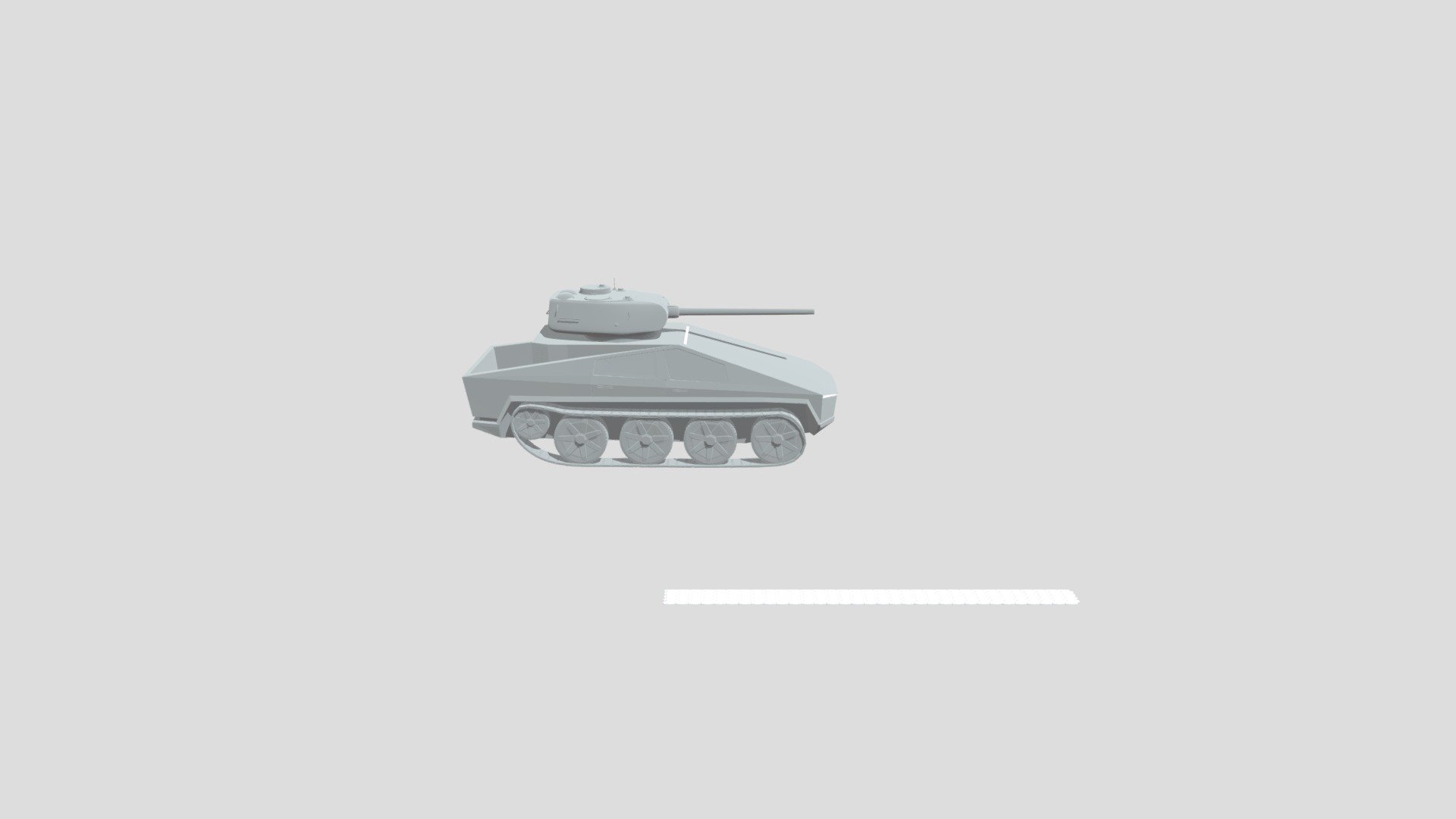 I created the Tesla CyberTank 3D model. - Download Free 3D model by ...