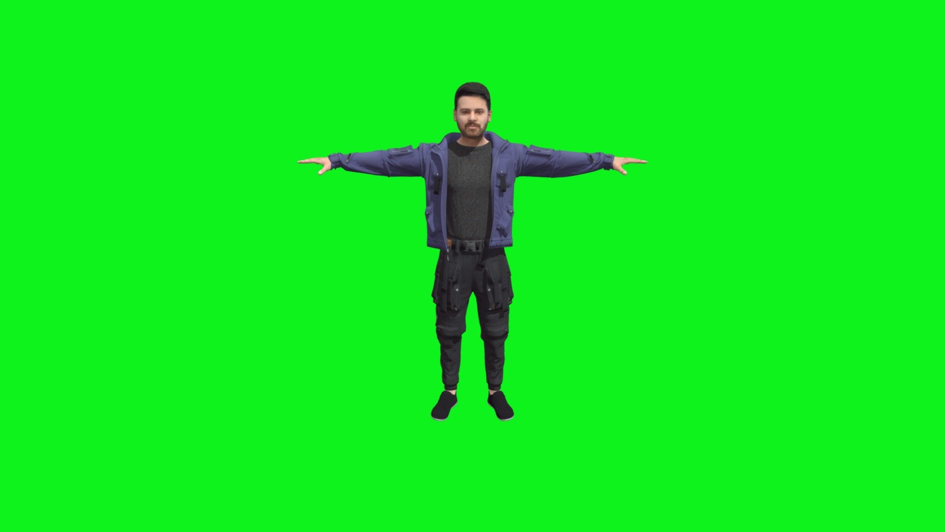 Kalki prabhas new look fts 3d model - Download Free 3D model by Sunny ...