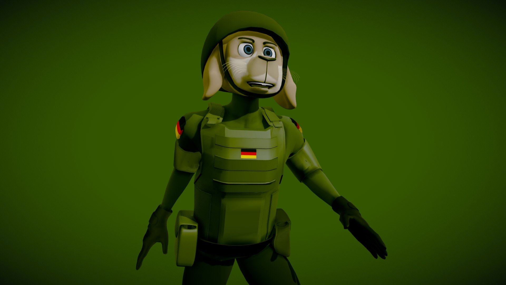 Gunther - Fur Corps - Download Free 3D model by Jacob Quintana ...